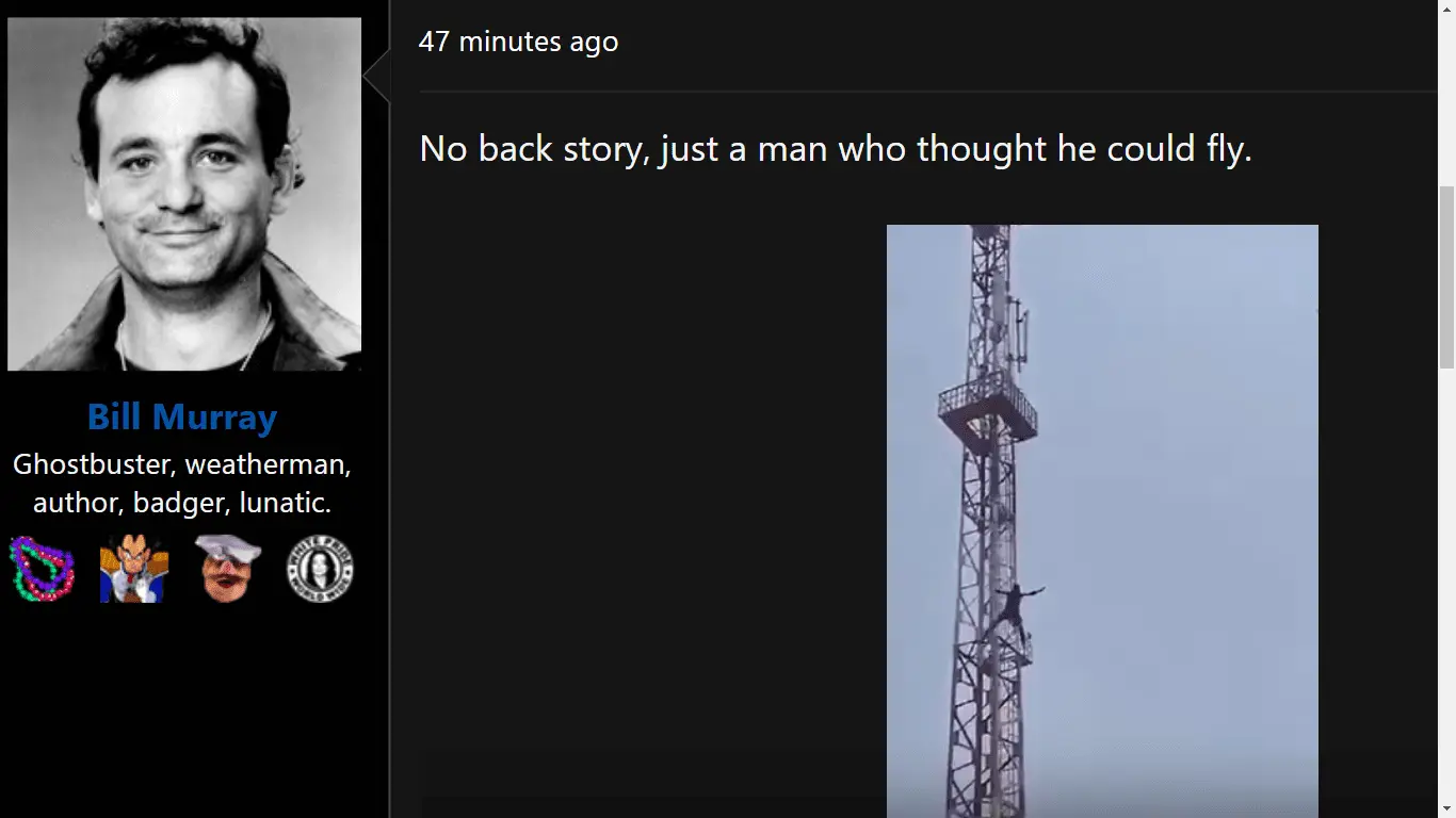 bizarre - Cell Tower Skydive - Can You Hear Me Now | Goregrish