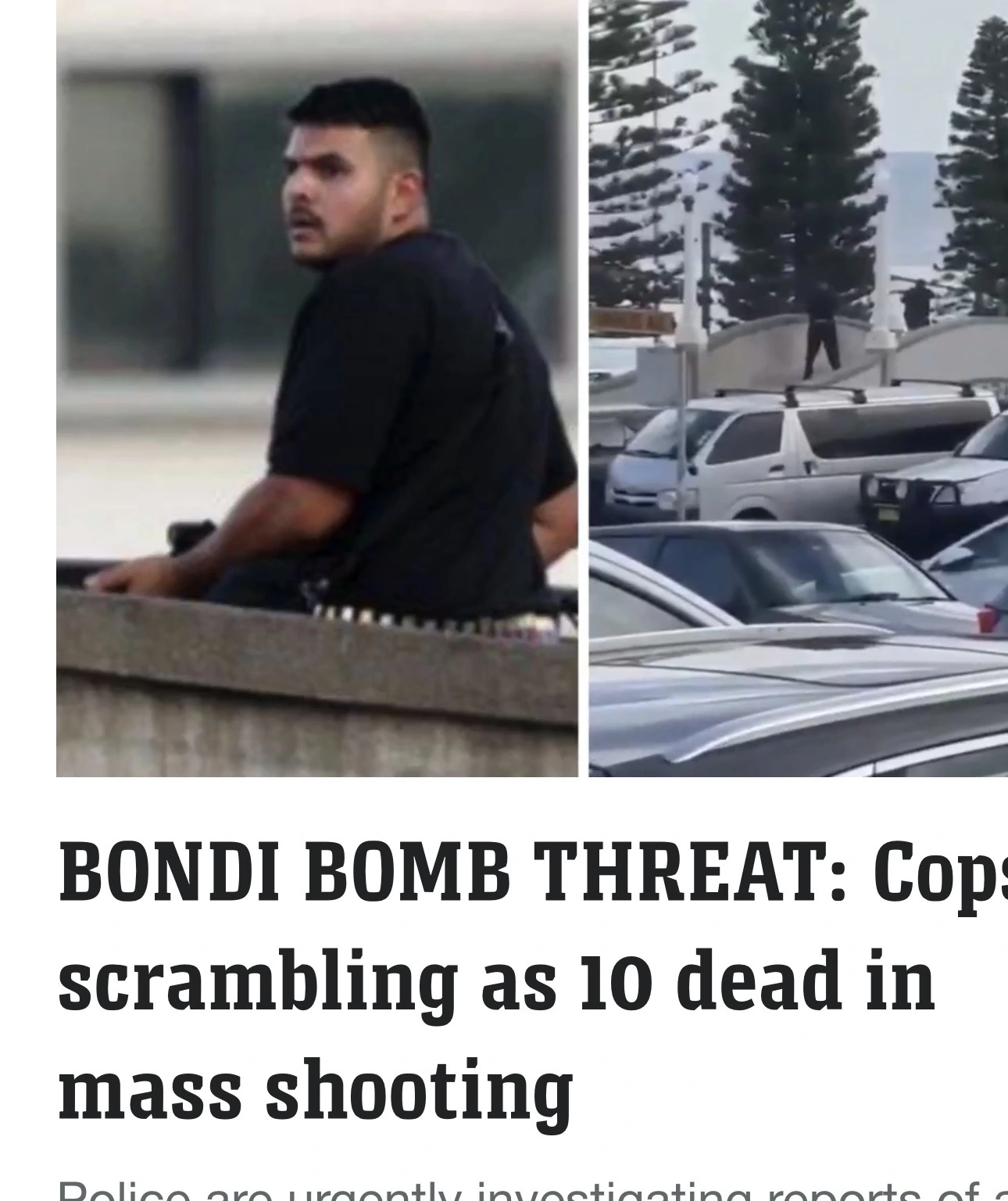 Serious - Mass shooting at Bondi Beach targeting Jews | Goregrish